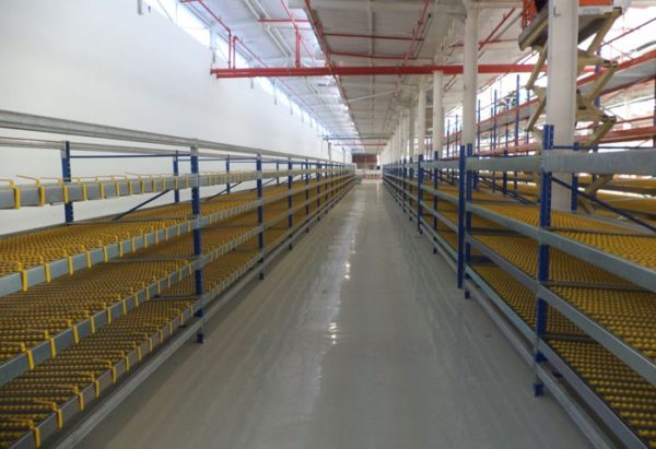 Carton Flow Racking (Carton Live) - Acrow